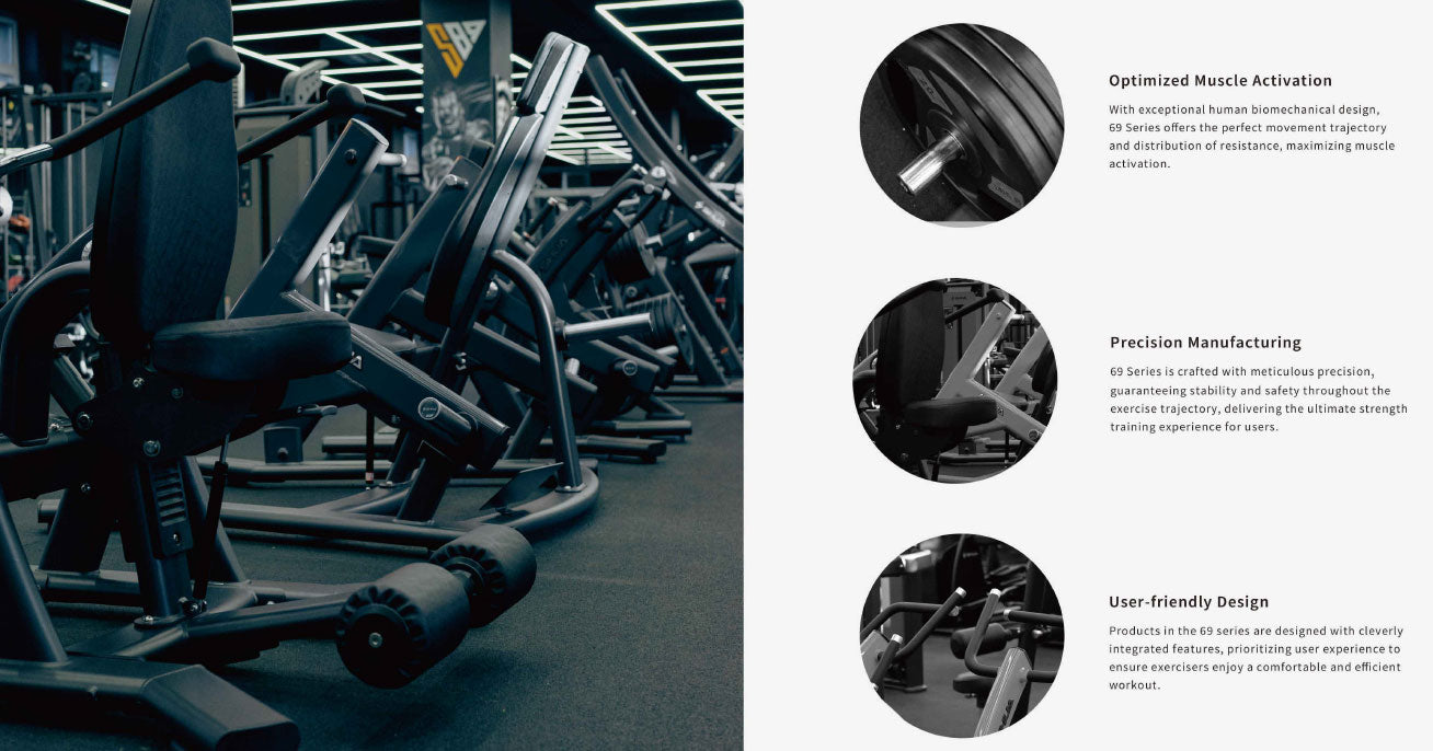 Shua 69 Series | Plate-Loaded Commercial Strength Equipment - MiFitness