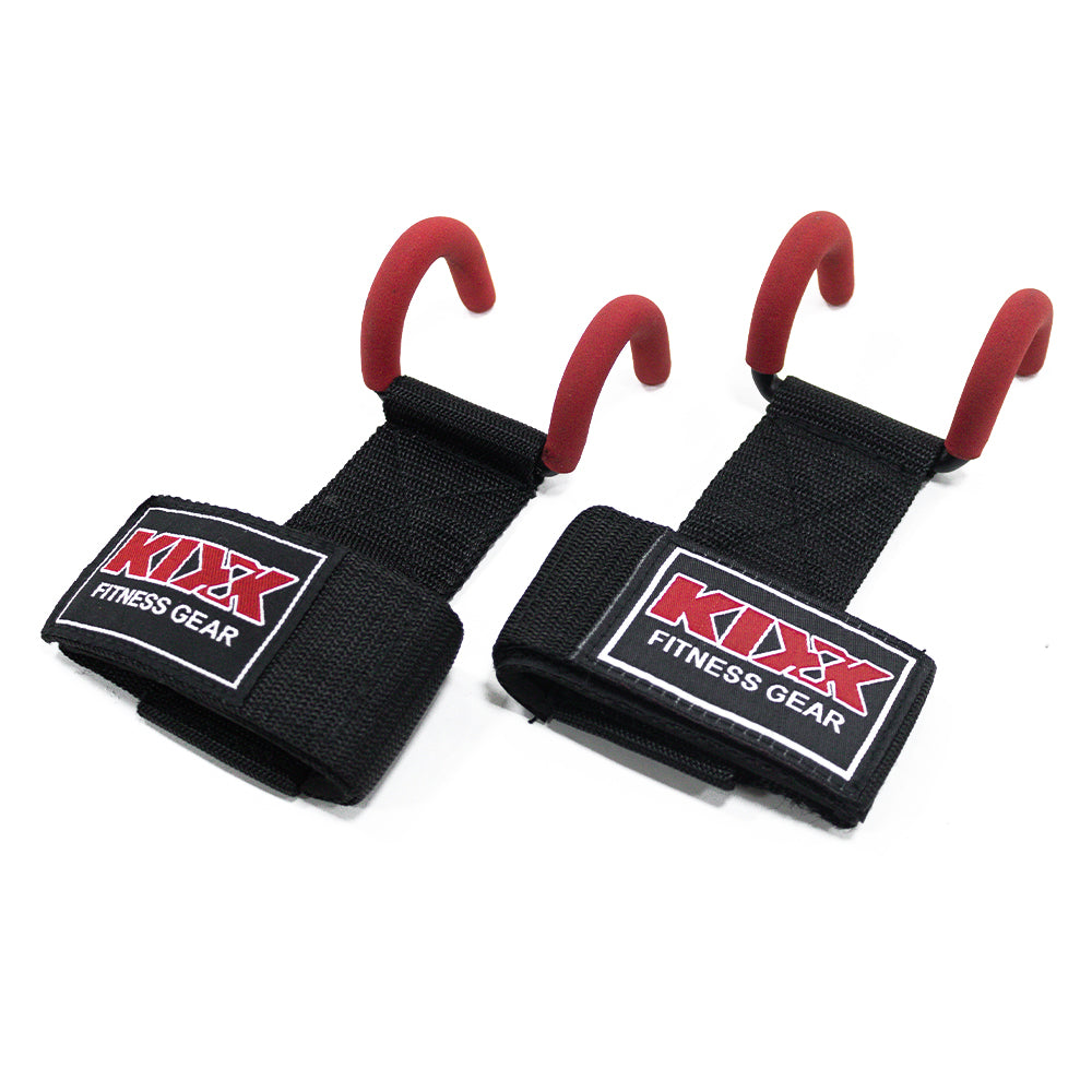 Kix Power Lifting Hook Wrist Wrap Red – MiFitness